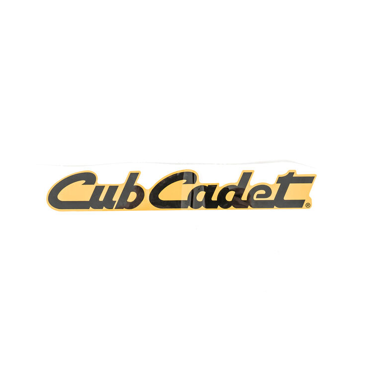 LBL-CUB CADET LOGO AUGR HSG S - 777D21024 | Cub Cadet US