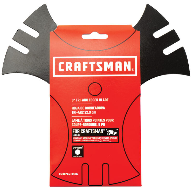 9-inch Tri-Arc Edger Blade - CMXGZAM105017 | Cub Cadet US