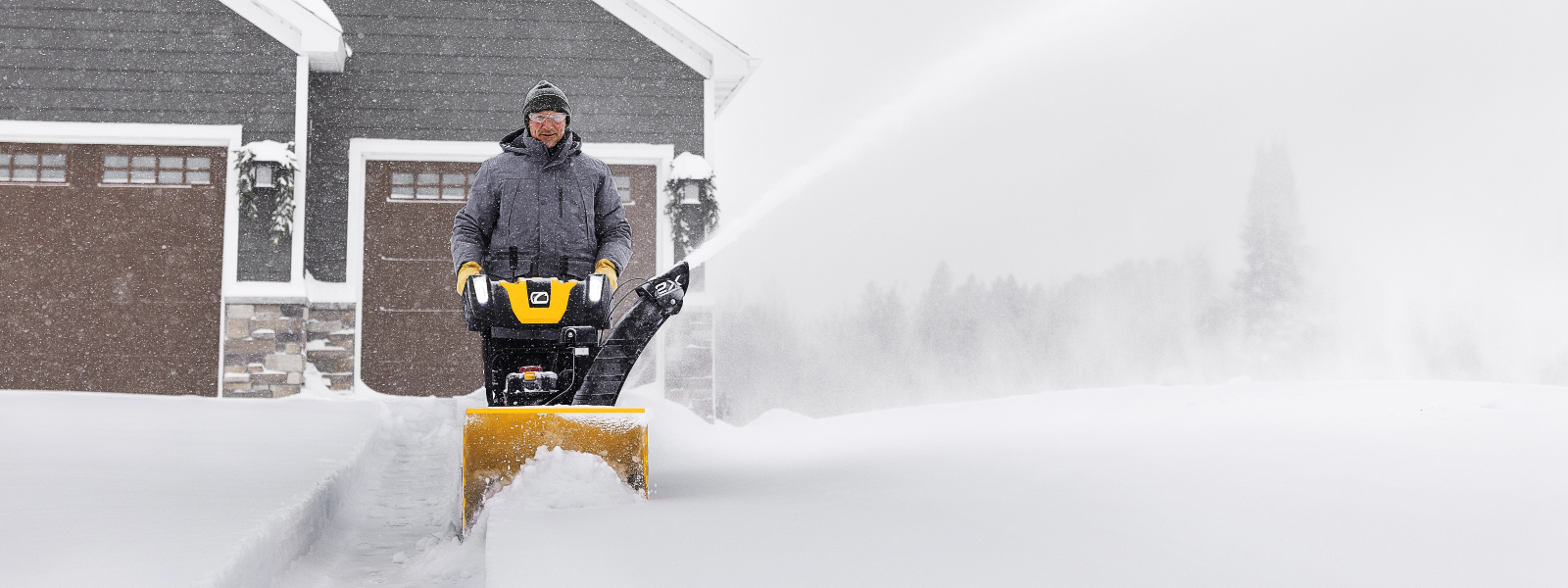 Two-Stage Gas Snow Blowers for Sale | Cub Cadet US