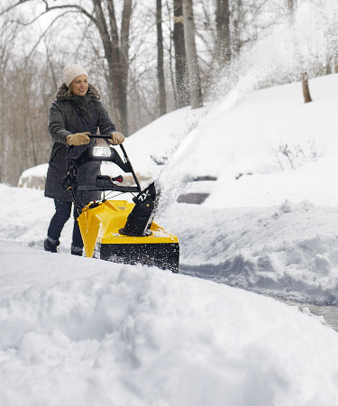 Single-Stage Gas Snow Blowers for Sale | Cub Cadet US